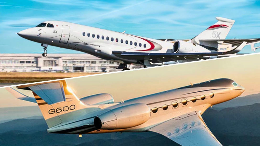 Dassault Falcon 5X vs Gulfstream G600 | FULL CO...