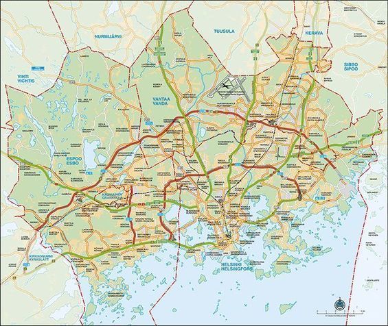 Helsingin kartta | 1Uutiset - Lukemisen tä...