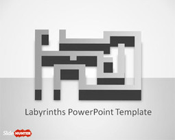 Free Labyrinth PowerPoint Template | PowerPoint...