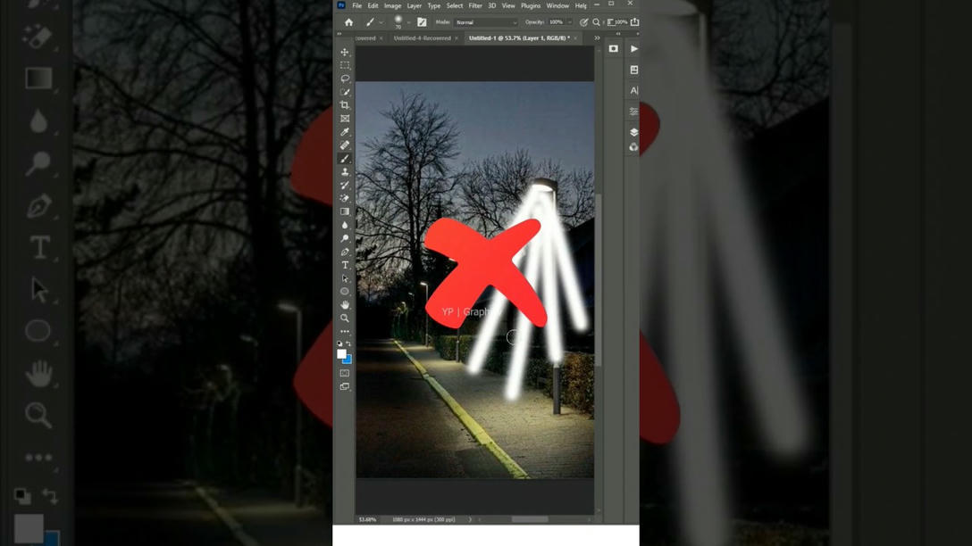 How to create street light effect in Photoshop ...