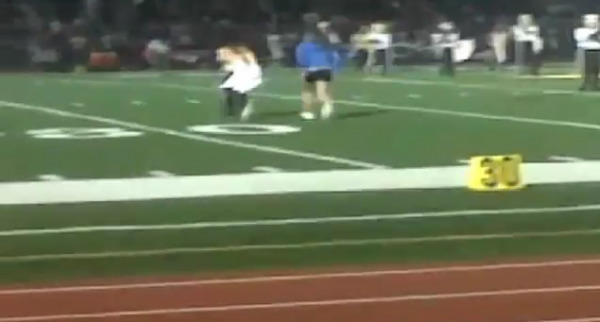 Video Of High School Girls Streaking During Foo...