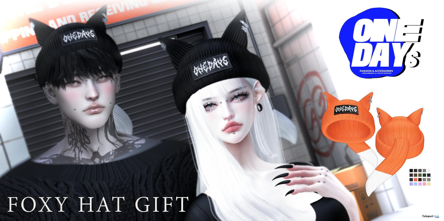Foxy Hat Unisex November 2025 Gift by ONEDAYs