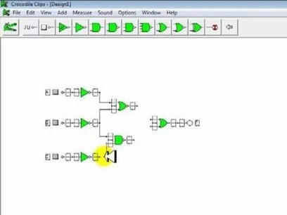 Crocodile Clips para implementar circuitos digi...