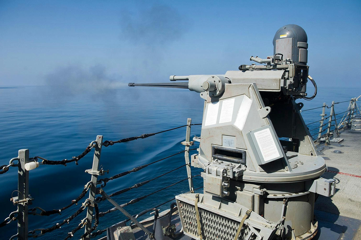US Navy contracts BAE Systems for Mk38 shipboar...