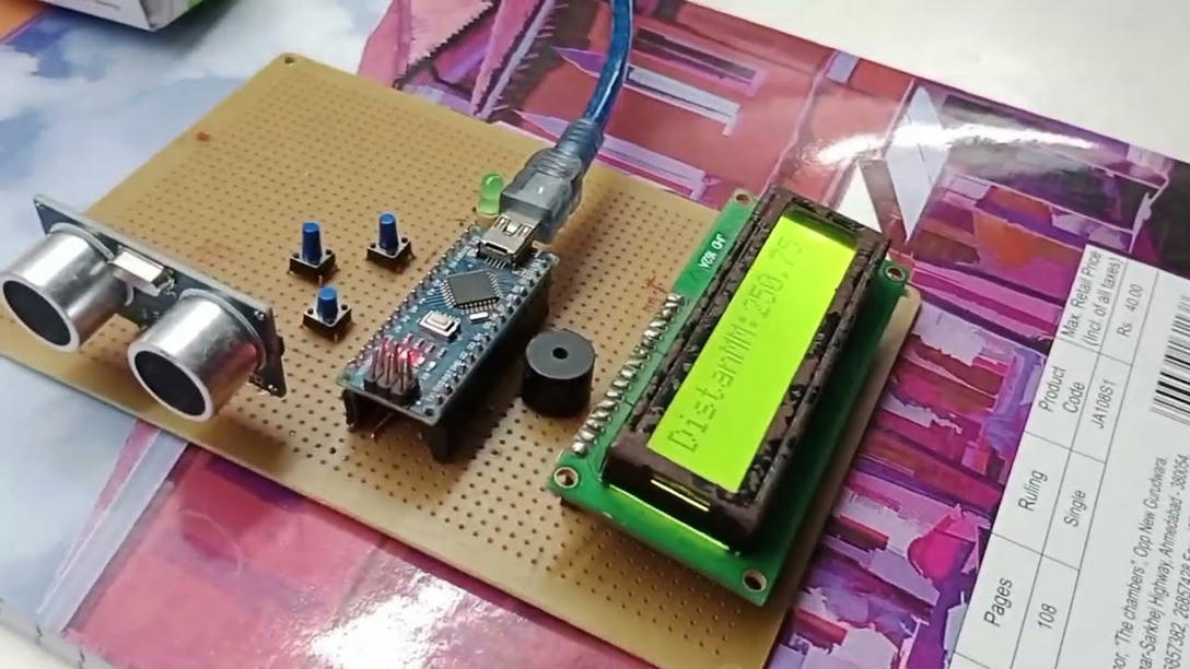 Building a Distance Measurement Device with Ard...
