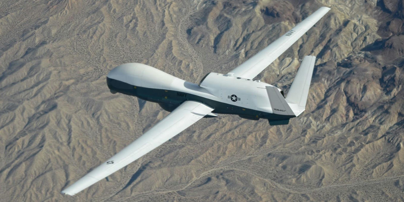 Le drone stratégique MQ-4C Triton (enfin...