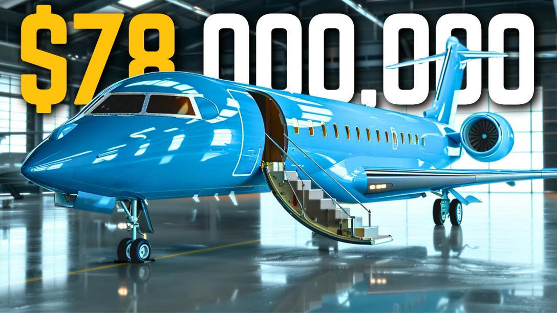 Inside $78 Million Bombardier Global 8000 | The...