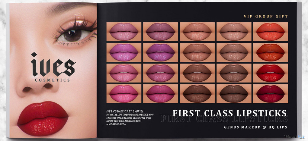 First Class Lipsticks For GENUS Mesh Head Decem...