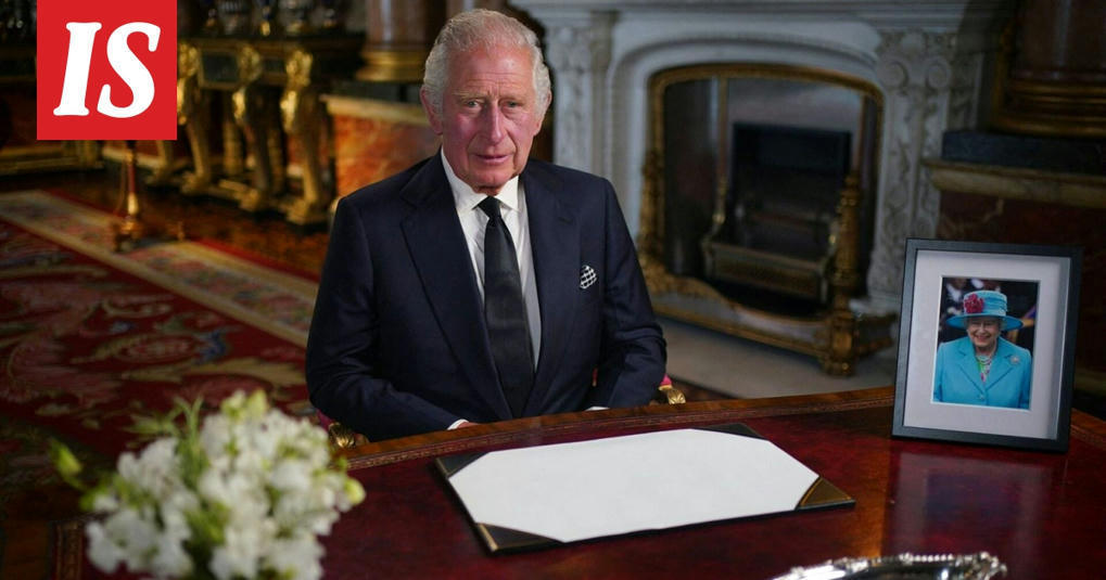 Kuningas Charles III piti ensimmäisen puhe...