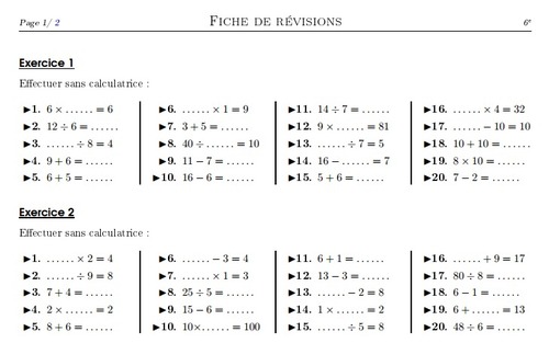 Pyromaths en ligne, un générateur de fiches d’exercices – Time to Learn