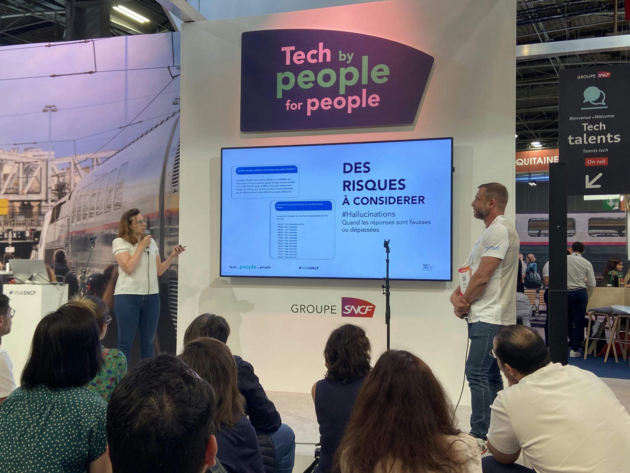 VivaTech : la SNCF revient sur ses expér...