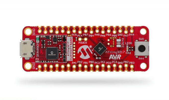 ATtiny3217 Curiosity Nano | Raspberry Pi | Sco...