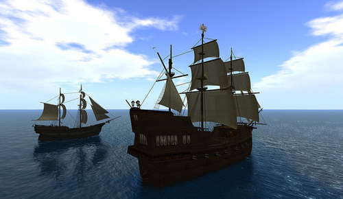 Enchanted Swansong -The Trackless Sea | Second Life Exploring Destinations