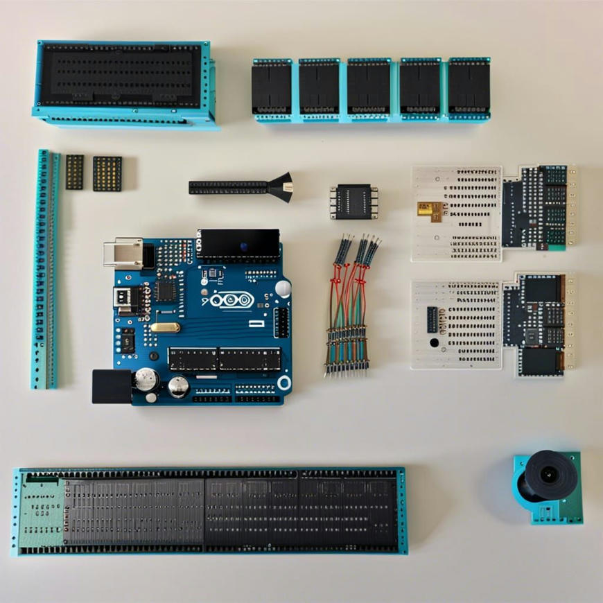 Arduino Uno R3 Project - AI Generated Artwork
