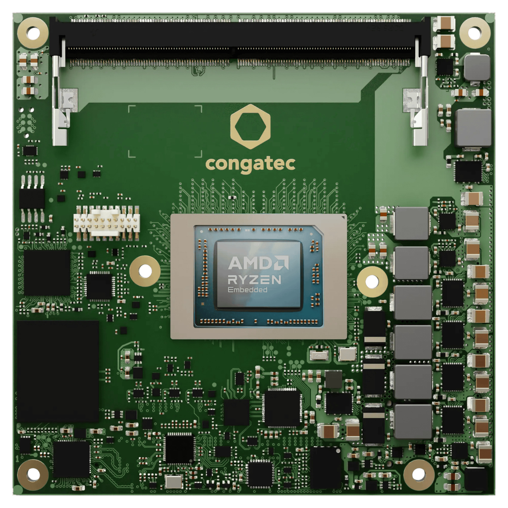Congatec conga-TCR8 AMD Ryzen Embedded 8000 COM...