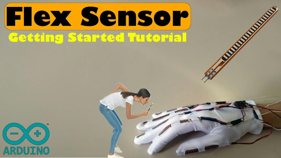 Flex Sensor Or Bend Sensor With Arduino Interf