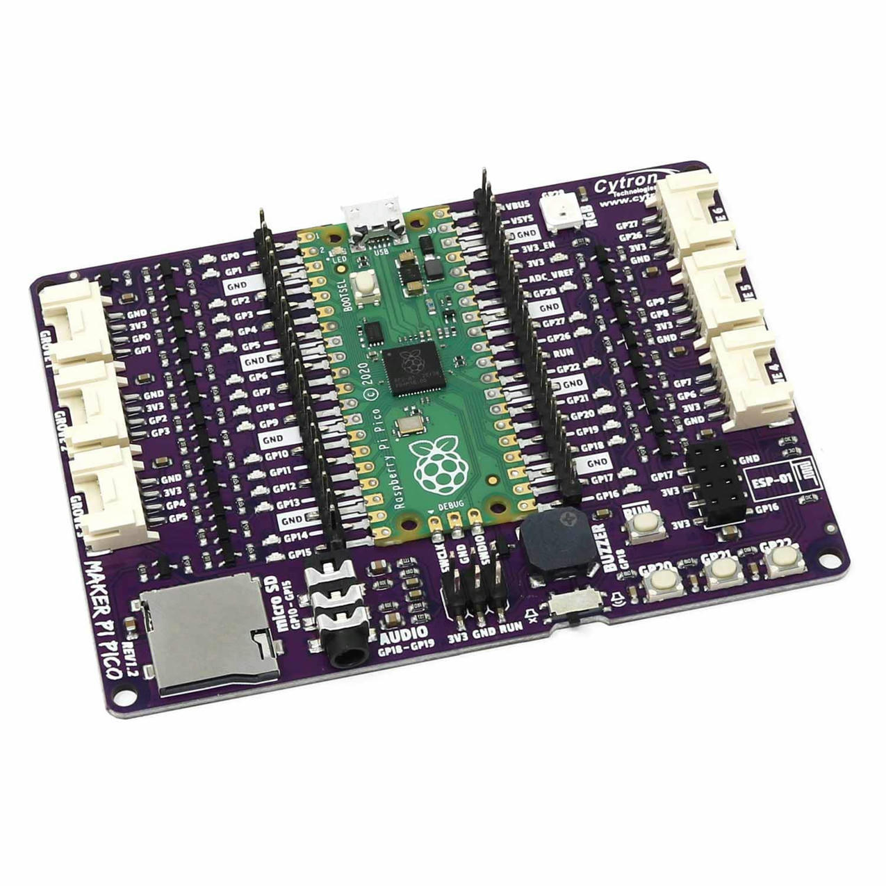 Maker Pi Pico (with pre-soldered Pico)–