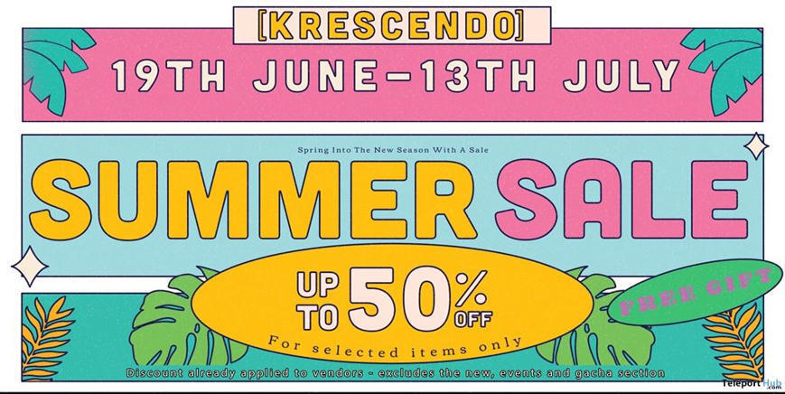 [Krescendo]’s Summer Sale 2026 | Teleport...