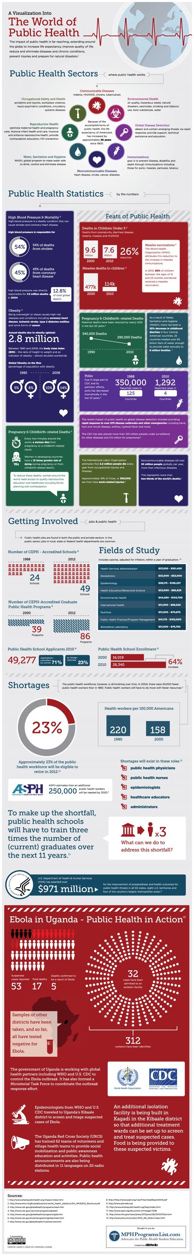 The World of Public Health [infographic] | Visu...