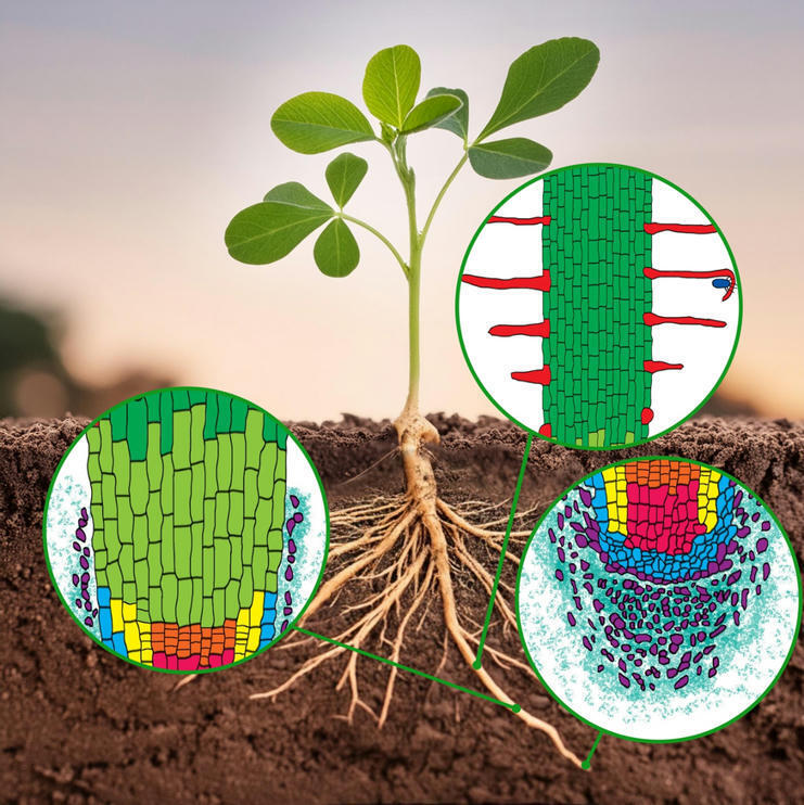 Differential root zone secretions and the role ...
