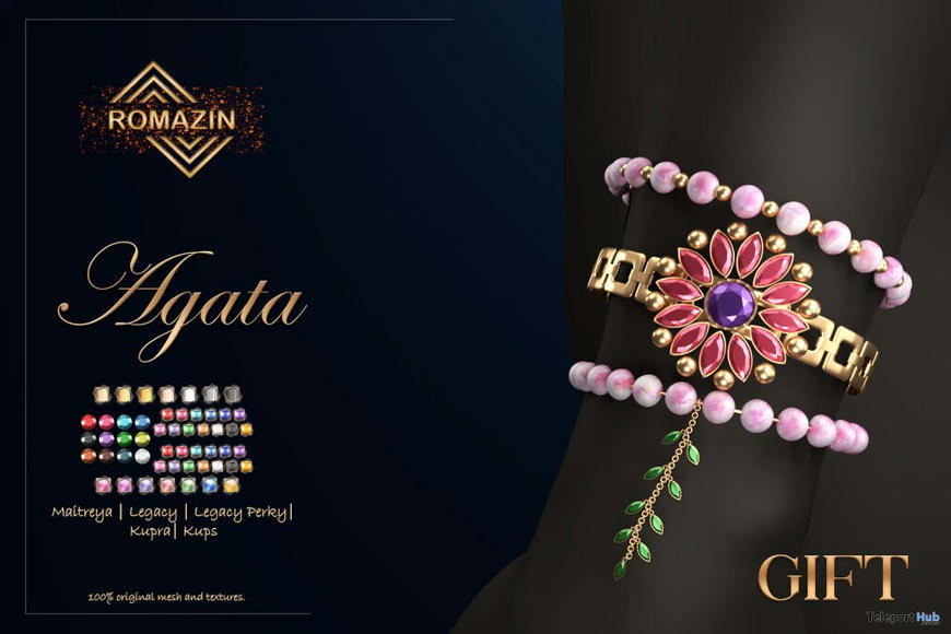 Agata Bracelet March 2023 Group Gift by Romazin...