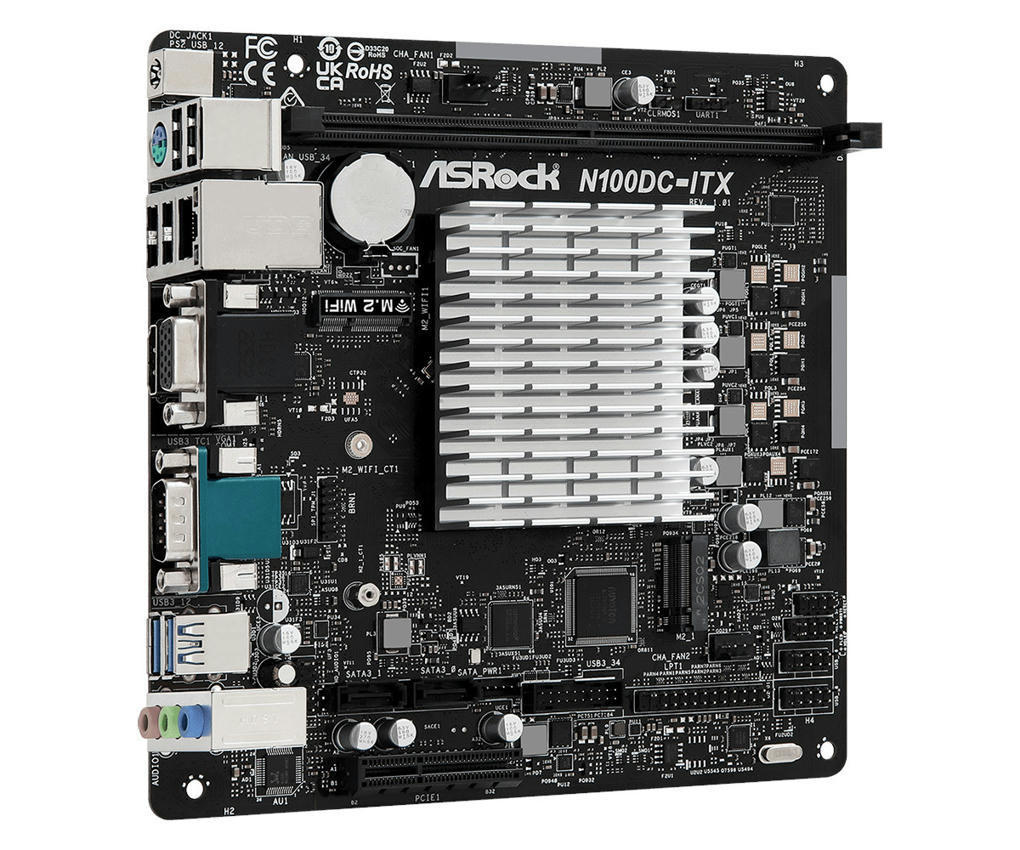 ASRock unveils Intel Processor N100 motherboard...