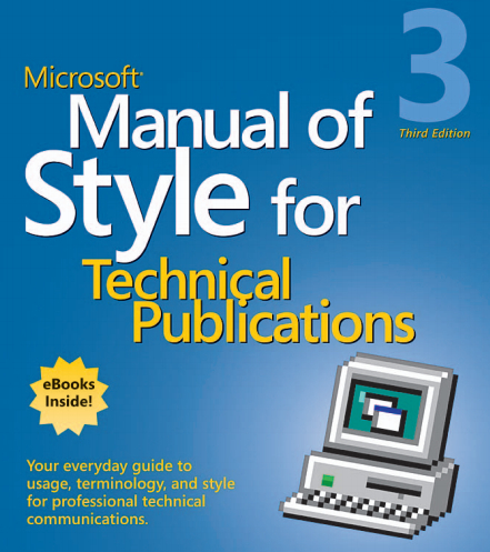 (EN) (€) (PDF) – Microsoft Manual of Style for Technical Publication ...