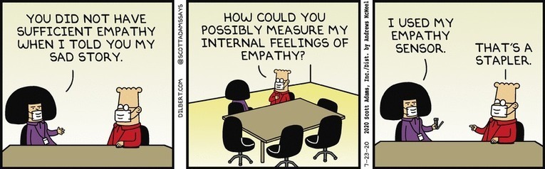 Empathy Sensor - Dilbert Comic Strip - by...