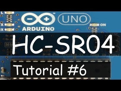 Arduino Tutorial #6 - HC-SR04 Ultrasonic sensor...