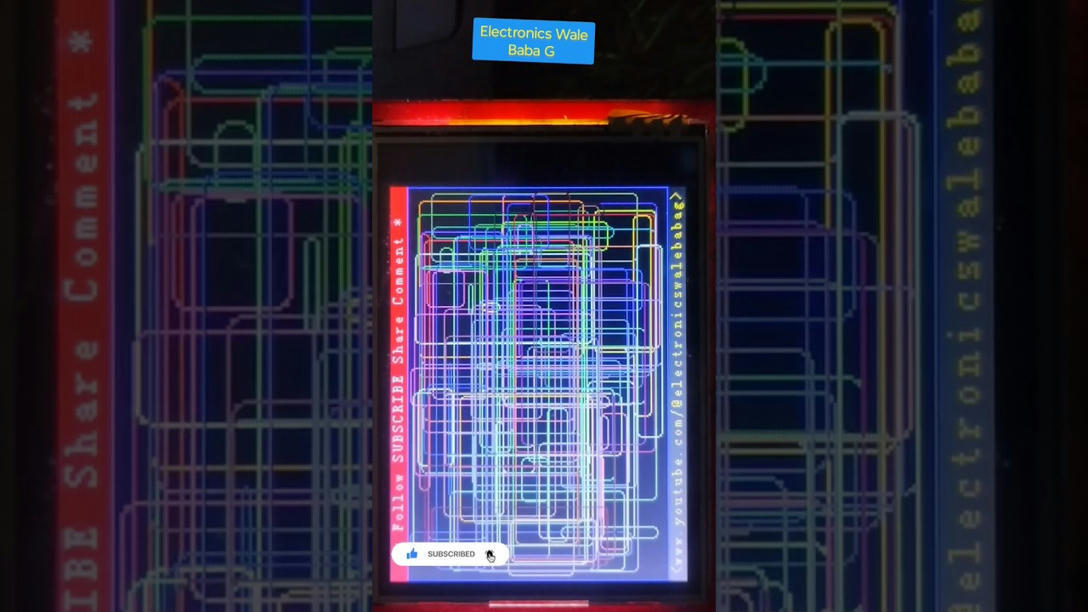 2.4 Inch TFT Touch Screen interfacing With Ardu...