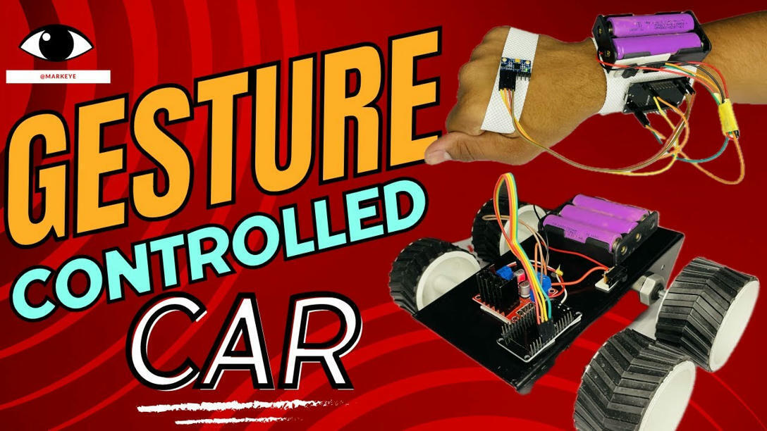 Hand gestures controlled car using ESP32(Arduin...