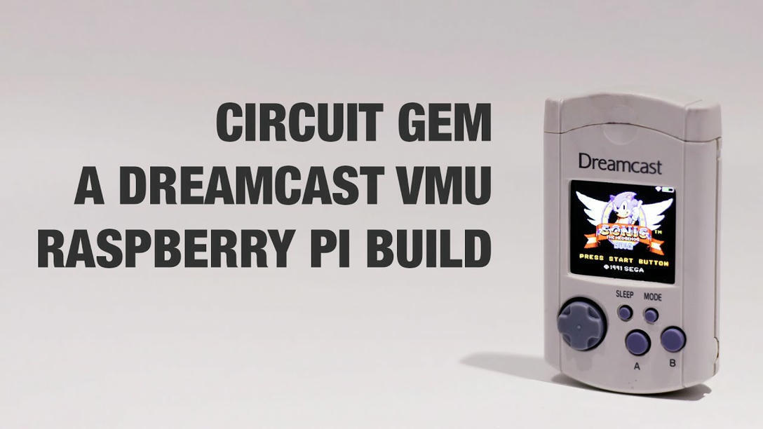 Circuit Gem - A Dreamcast VMU Raspberry Pi Buil...