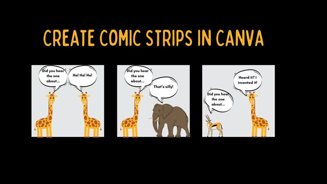 How to Create Comic Strips in Canva | Education...