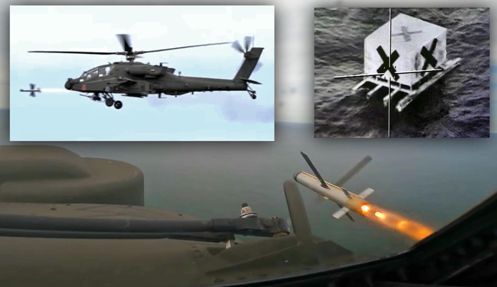 U.S. Army AH-64 Apaches Fire Spike-NLOS Missile...