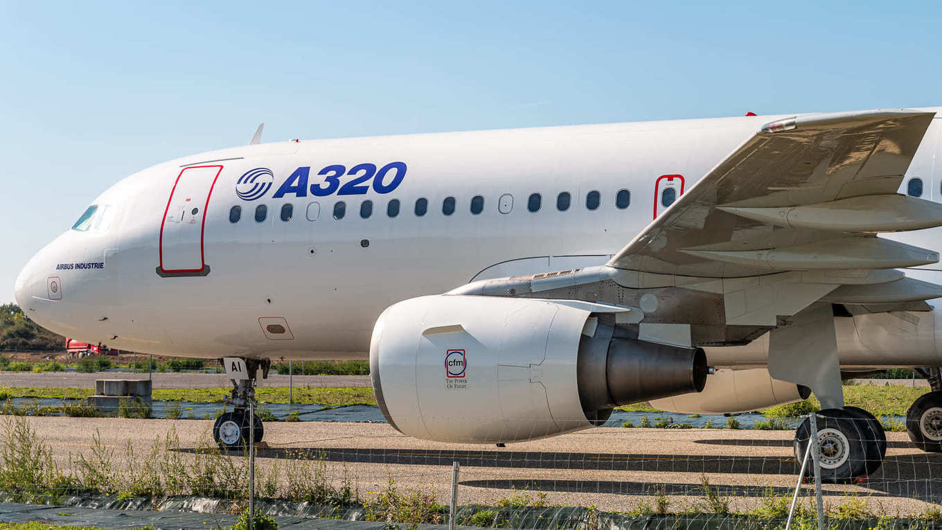 Le 1er Airbus A320 construit entre au mus&eacut...