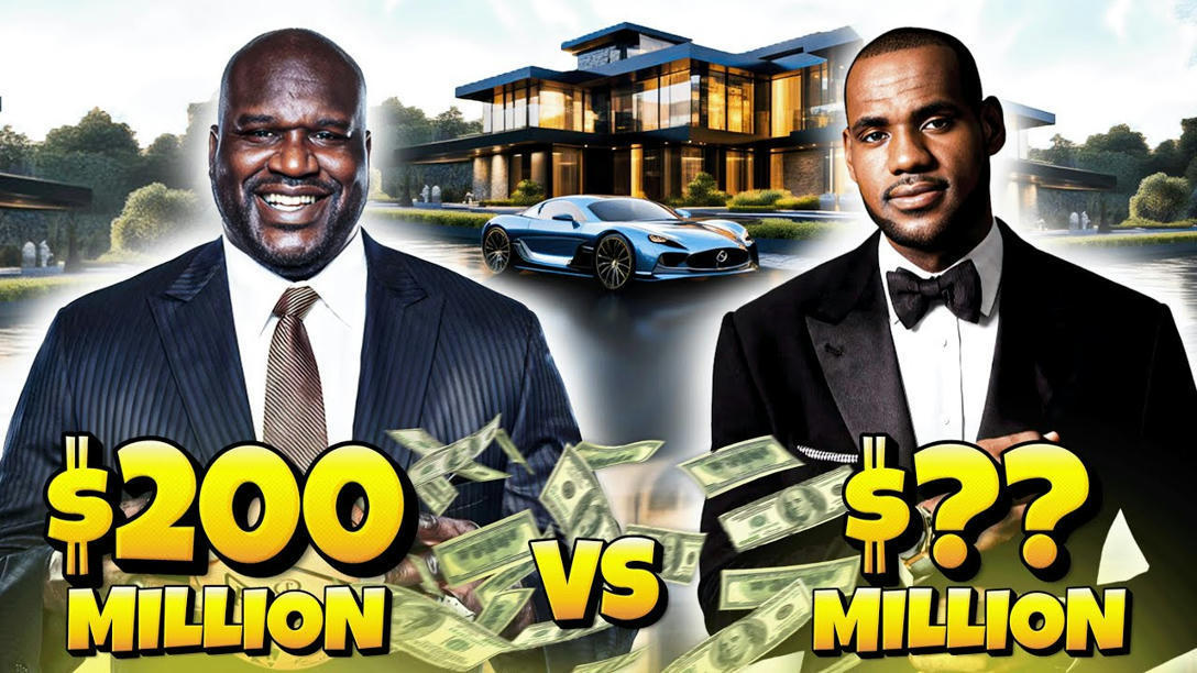 LeBron James vs. Shaq - WHO IS RICHER? | The UH...