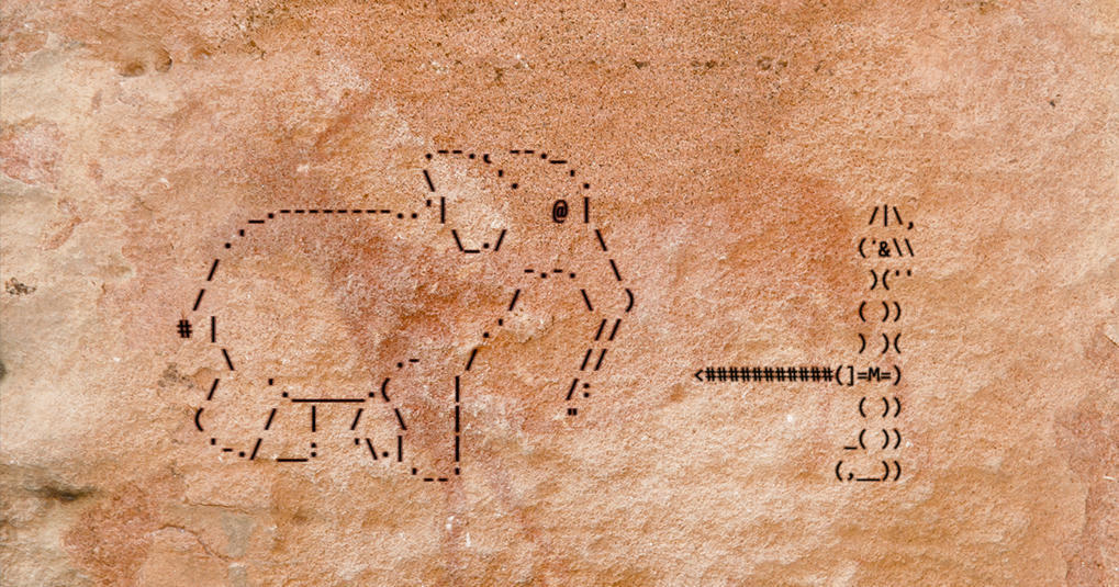 Archeologists Discover Ancient ASCII Cave Drawi...