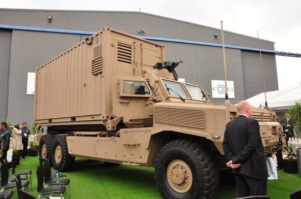 Denel Vehicle Systems unveils demonstrator of