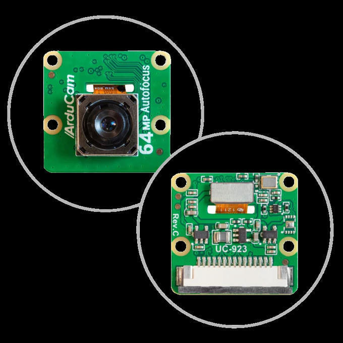 Arducam 64MP Autofocus Camera Module for Raspbe...