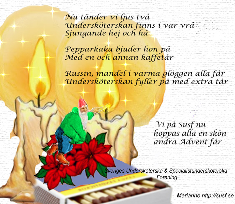 Skön Andra Advent önskas alla | Sveri...