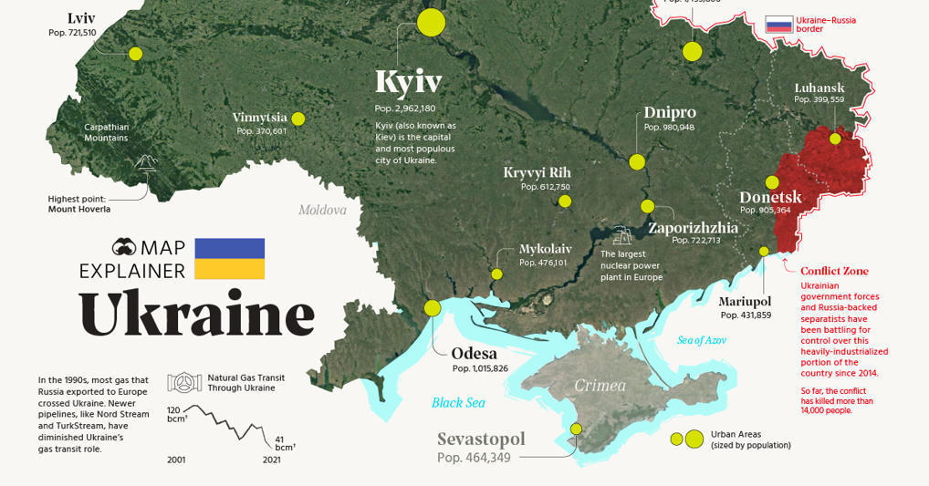 Map Explainer: Key Facts About Ukraine | Financ...