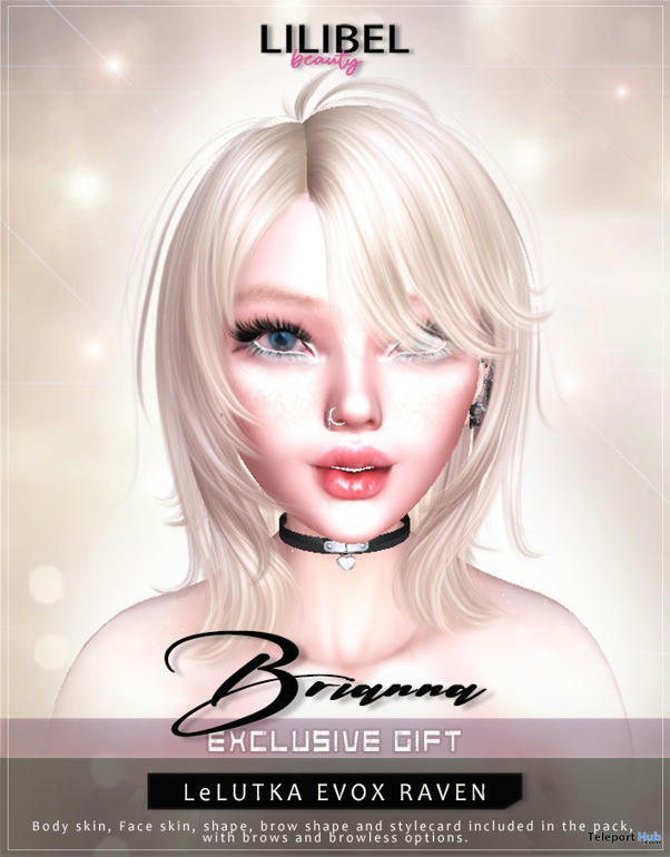 Brianna Skin & Shape For LeLutka EvoX Raven...
