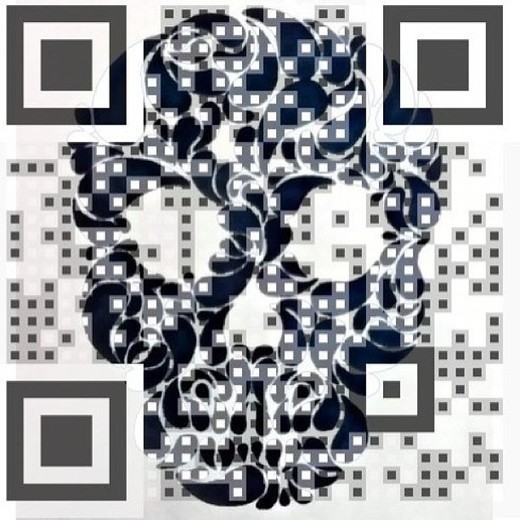 QR Skull Code | I didn't know it was impossible...