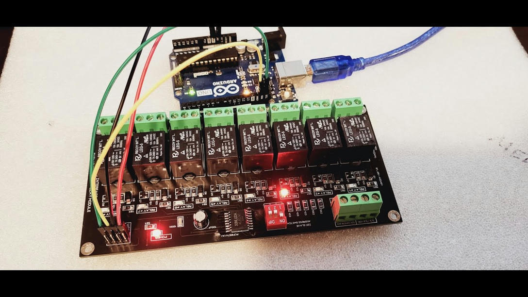8 Channel I2C EMR Relay Board For Arduino And R...
