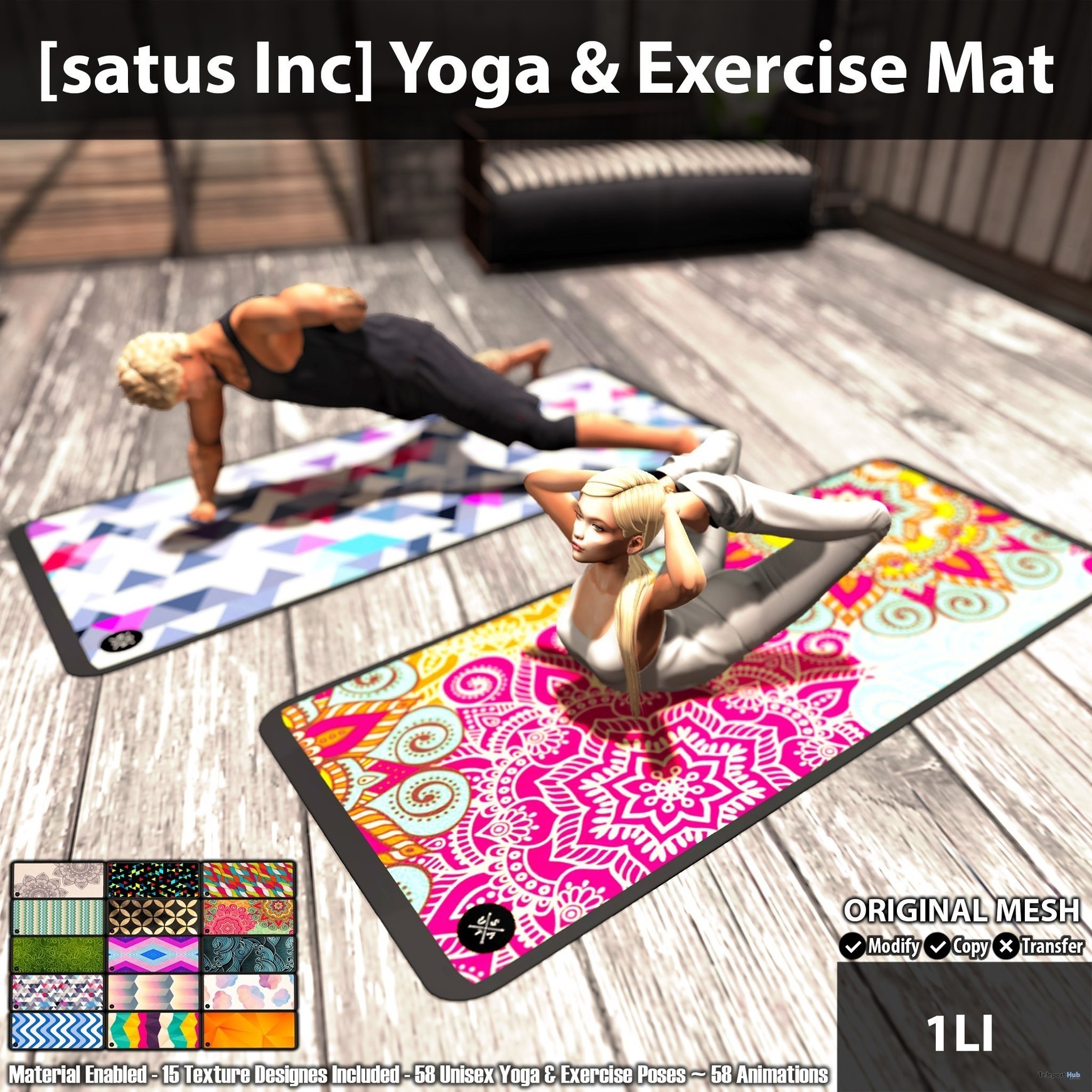 New Release: Yoga & Exercise Mat by [satus ...