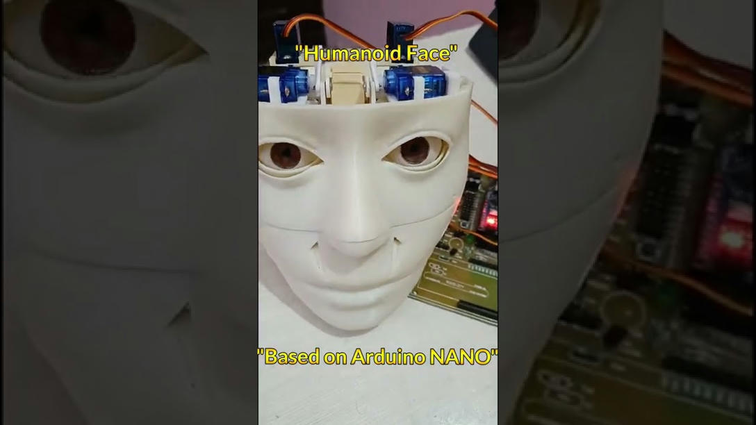 "Humanoid Face " based on Arduino NAN...