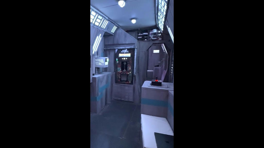 We made a high tech escape room inside a shippi...