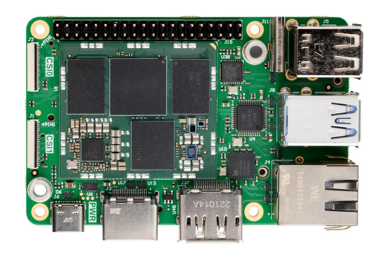CRA-ready Grinn Genioboard Edge AI SBC features...