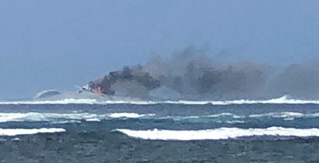 HMNZS Manawanui Sinking: Hard Grounding, Fire,