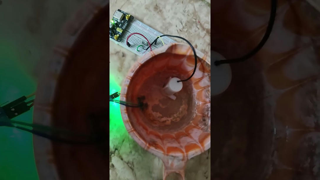 Soli Sensor controlled water pump without Ardui...